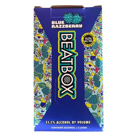 Beatbox Blue Razzberry 3l Liquor Freight