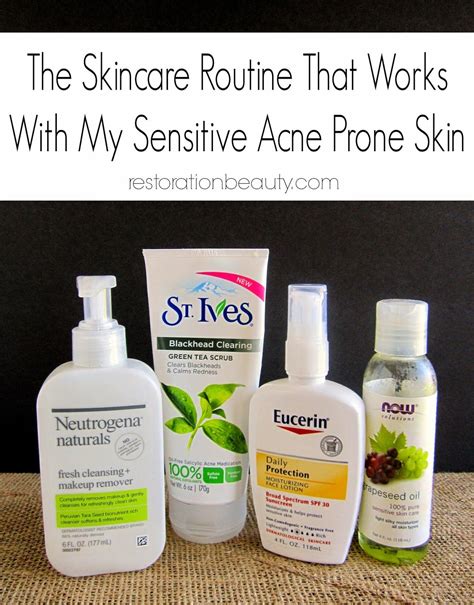 Skin Care Set For Acne Prone Skin At Bulah Alvarez Blog