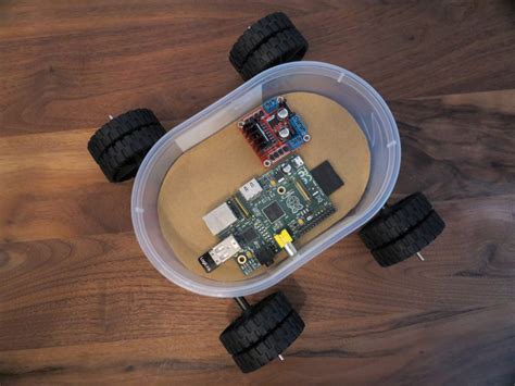Raspberry Pi Ferngesteuertes Auto Mit W Lan Basis Bester Aufbau
