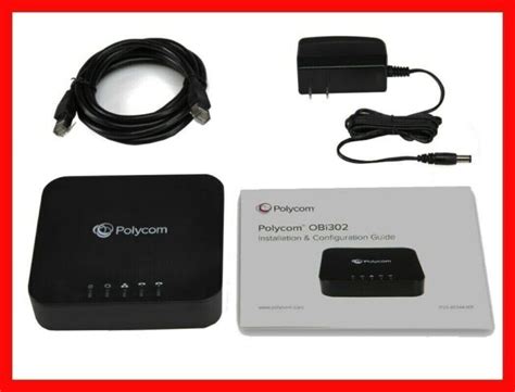 Polycom Obi302 Voip Adapter Black For Sale Online Ebay