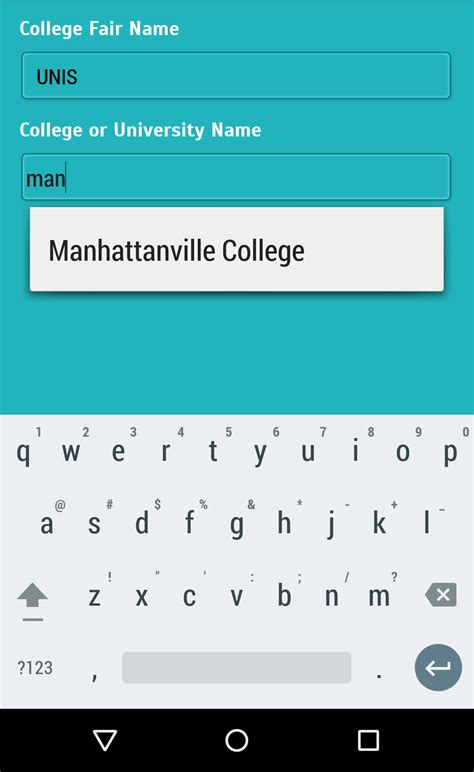 Pop Up Select List When Clicking On Text Field Android Stack Overflow