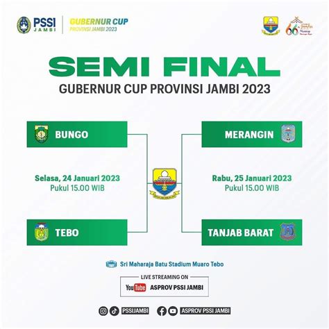 Bungo Tantang Tebo Di Semi Final Gubernur Cup