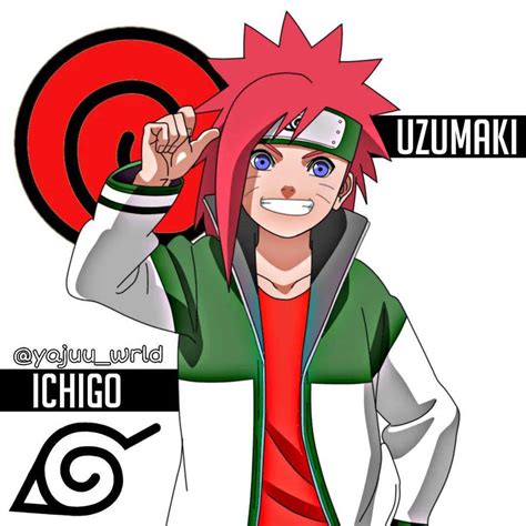 Ichigo Uzumaki My Oc By Yajuuwrld On Deviantart