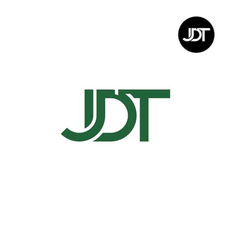 Premium Vector Jdt Logo Letter Monogram Design