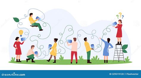 Bush Telegraph Concept Stock Illustration Illustration Of Gossip