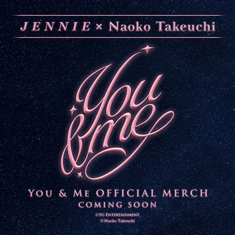 Jennie × Naoko Takeuchi “you And Me” Official Merch Coming Soon
