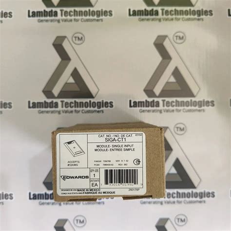4G Siga Ct1 Edward Single Input Module For Industrial At 2500 Piece
