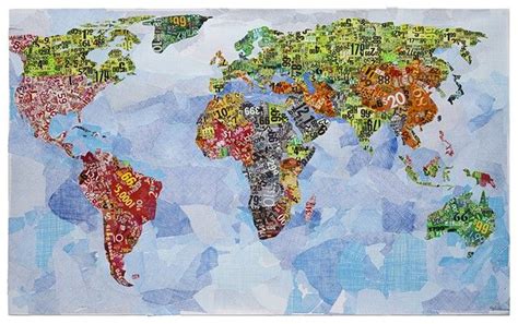 World Map With Gini Coefficients World Map Map Gini Coefficient