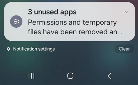 Ger Rid Of Unused Apps Notification Rgalaxys21fe