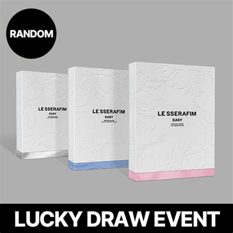 Le Sserafim 3rd Mini Album Easy 5 Photocards Bdm K Town