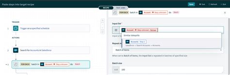 Recipe Building Copy Paste Steps Workato Docs