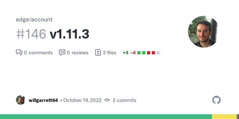 V1113 By Willgarrett64 · Pull Request 146 · Edgeaccount · Github