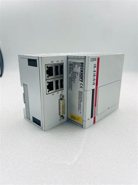 Beckhoff Cx2040 0155 Cpu Unit Novus Ferro Pte Ltd