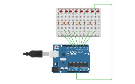 Circuit Design Ping Pong Tinkercad