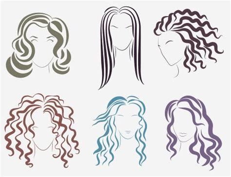 Stick Figure Girl With Curly Hair