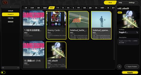 Xx Mod Manager V139 Fix1 Modding Tool For Zenless Zone Zero Zzz Modding Tools