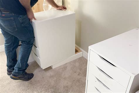 Diy Hack To Make Ikea Alex Desk Taller Raise The Height