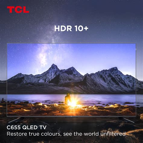 Buy TCL Cm Inch QLED Smart Google TV C Black Online At Best Prices In India