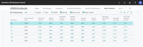 How To Configure Gst Setup In Dynamics 365 Bc Important