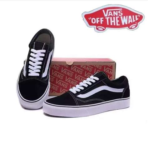 Original Vans Shoes For Women And Men Sneakers Classic Old School