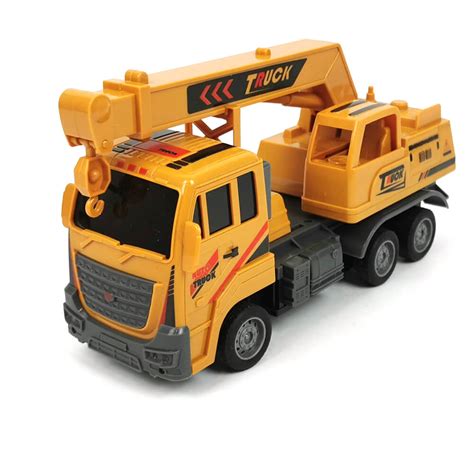 Детски камион кран С дистанционно управление Презареждащи батерии Emag Bg