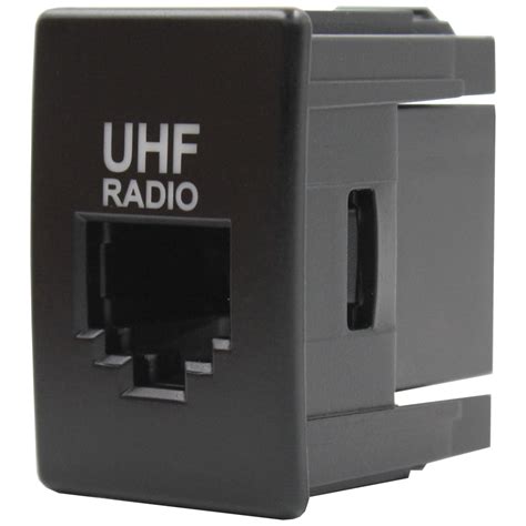 Uhf Rj45 Dash Pass Through To Suit Isuzu Dmaxmux Switch Boss