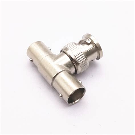 Mt 7112 Bnc Tee Surveillance Coaxial Adapter Bnc To Q9 Connector T Type
