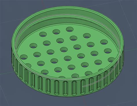 Mason Jar Regular And Shaker Lids By Richardgurley Makerworld