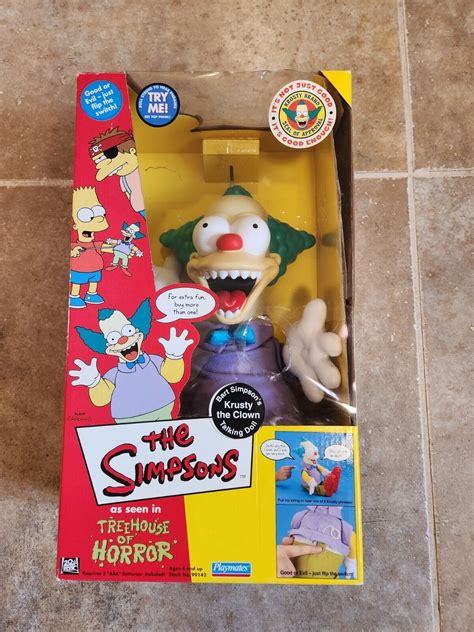 Krusty The Clown Doll The Simpsons Treehouse Of Horro