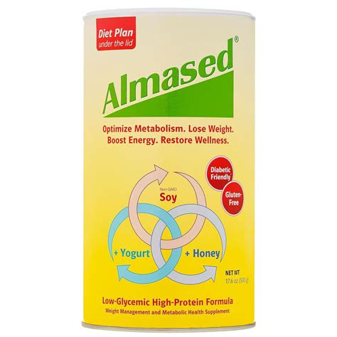 Almased Meal Replacement Shake Low Glycemic High Plant