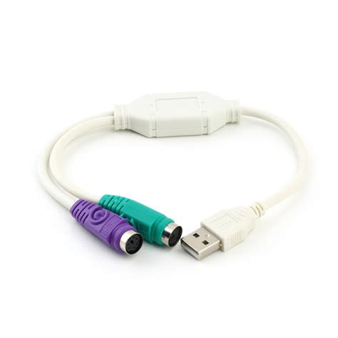 Usb Male Naar Ps2 Vrouwelijke Kabel Adapter Conver Grandado