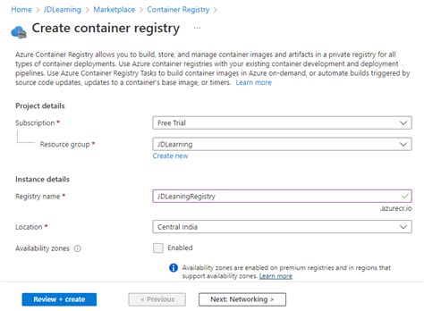 Deploy And Run Net Core Web Api On Azure Container Registry And