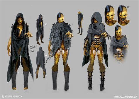 Exclusive Mortal Kombat X Concept Art By Marco Nelor Concept Art World