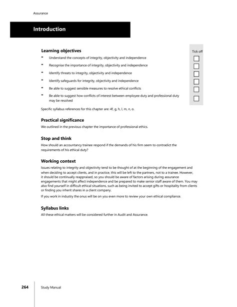 Solution Audit Integrity Objectivity And Independence Studypool