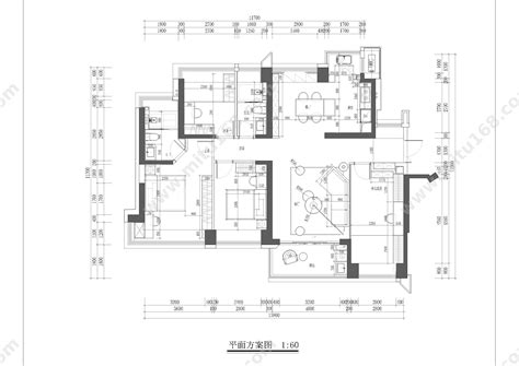 海德园a区5栋b单元02户型（161㎡）