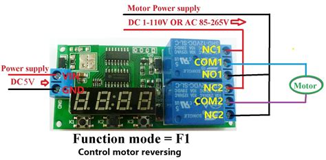 Wiring Diagram For V Timer Relay