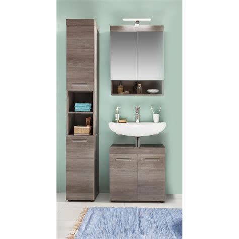 Trendteam Badmöbel Set Runner Set 3 Tlg Mit Füßen Baur
