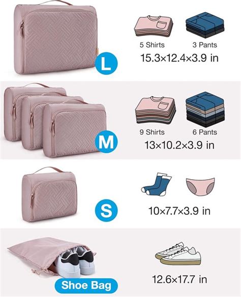 Pakkubussen Voor Op Reis 6 Stuks Voor Koffer Organizer