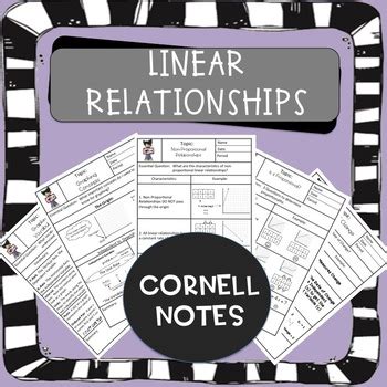 Linear Relationships Bundle By Hunka Learnin Love TpT