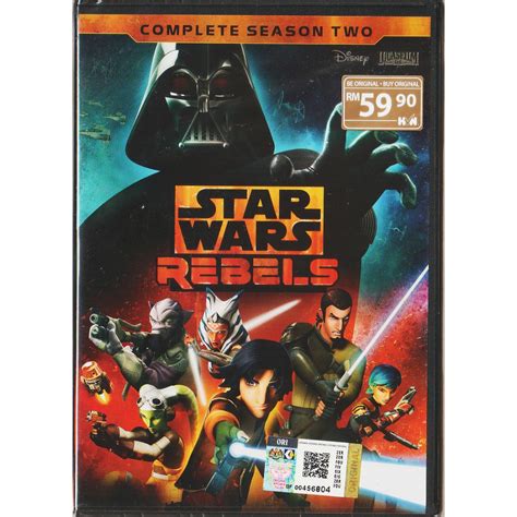 Dvd Star Wars Rebels Complete Season 2 Original Shopee Malaysia