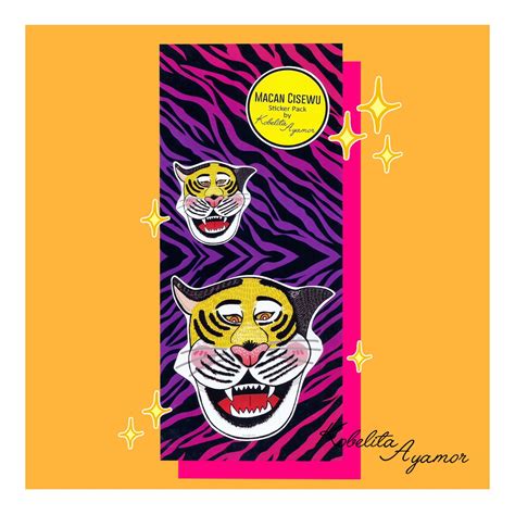 Jual Sticker Pack Macan Cisewu Shopee Indonesia