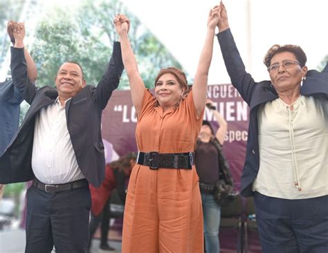 Clara Brugada Es Recibida En Gam Por Ex Diputado Grupo Milenio