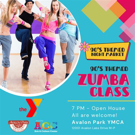 90s Themed Zumba Class Avalon Park Arts And Culture Center
