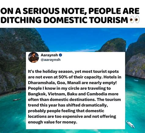 Vinit Singh On Linkedin Traveltrends Domestic Tourismministry Motindia