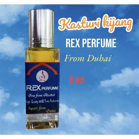 นำหอมชะมดเชยง Kasturi Kijang Rex Perfume 6 mL Shopee Thailand