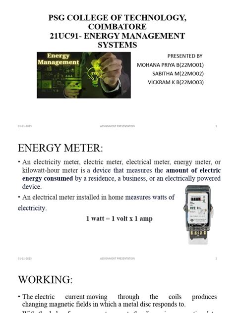 ems presentation pdf electrical engineering electricity