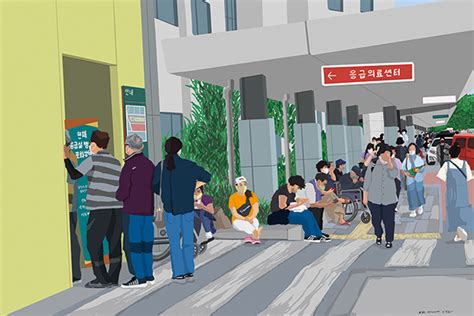 이지호 교수의 일러스트 인생의 시작과 끝 아산인 이야기 피플 서울아산병원 뉴스룸