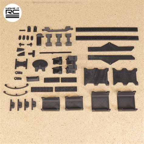 All Plastic Parts For Make It Rc Ctc 01 Chassis