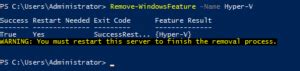 How To Uninstall Or Disable Hyper V In Windows