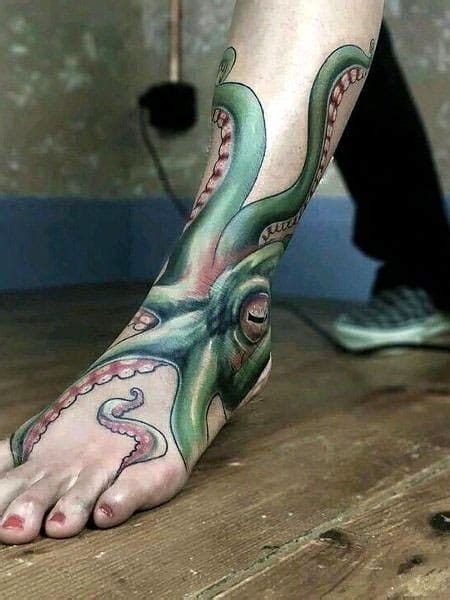 Pin By Regan Gealy On Tattoo Ideas Octopus Tattoo Design Foot